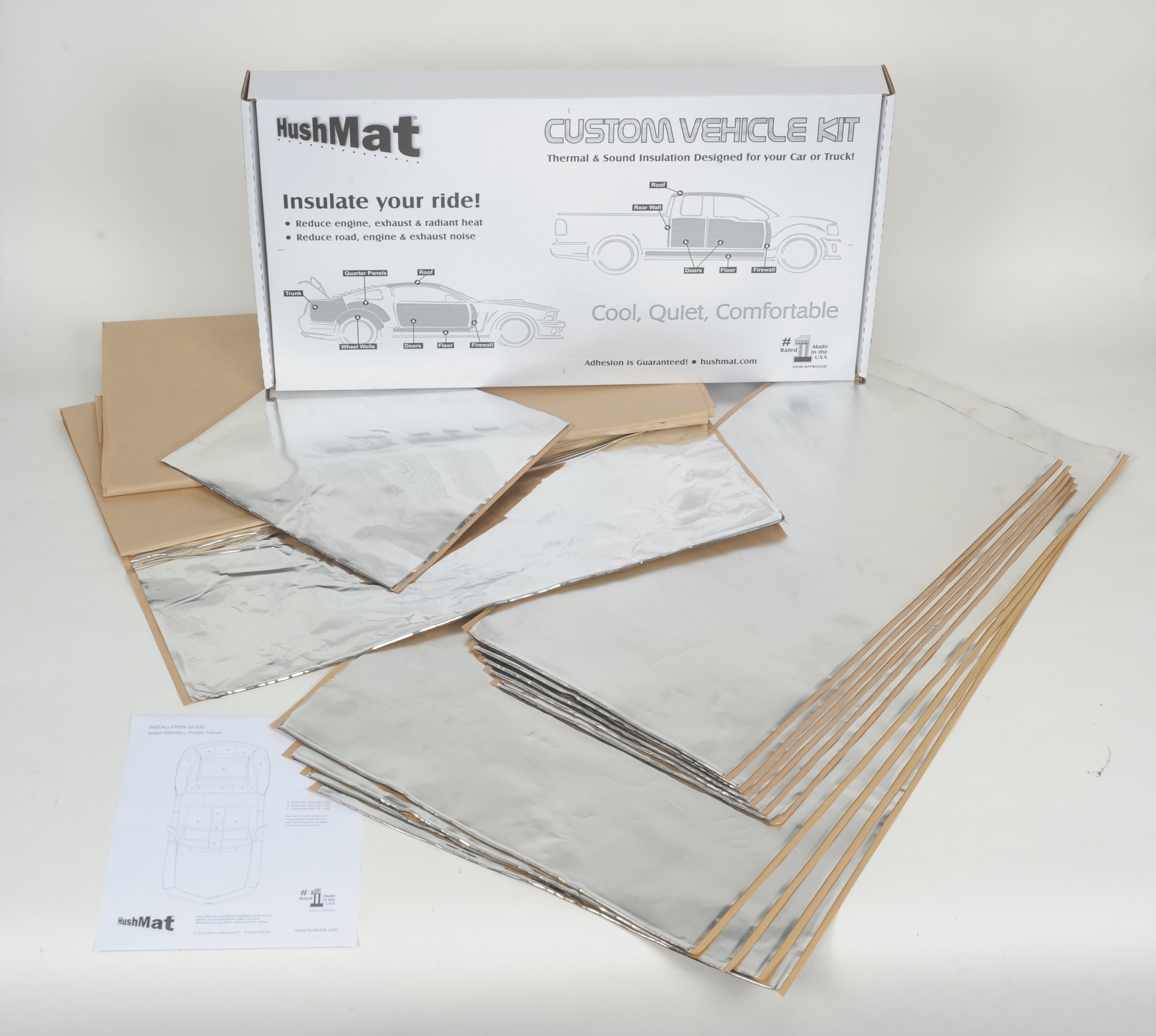 Auto Year Make And Model Sound And Thermal Insulation Kit – HushMat®
